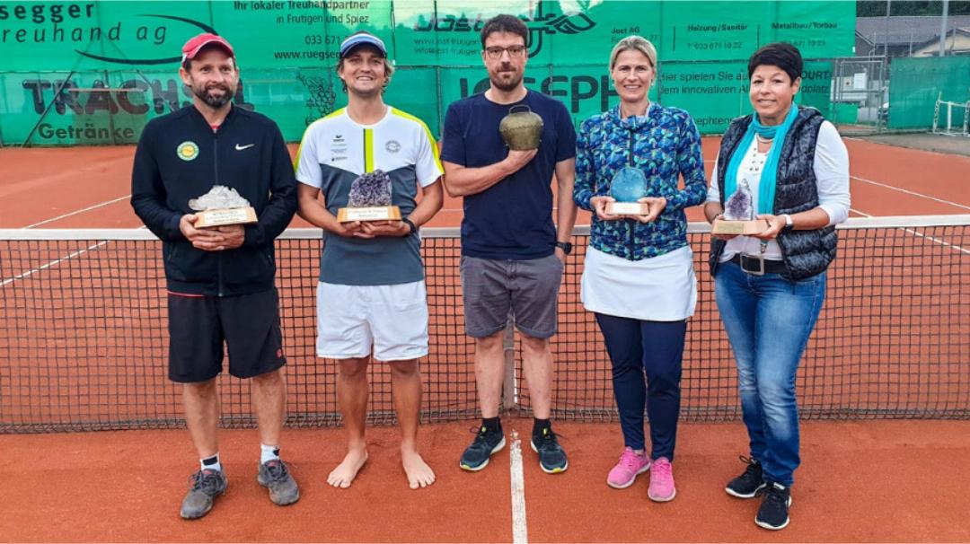 Hohes Niveau auf den Courts