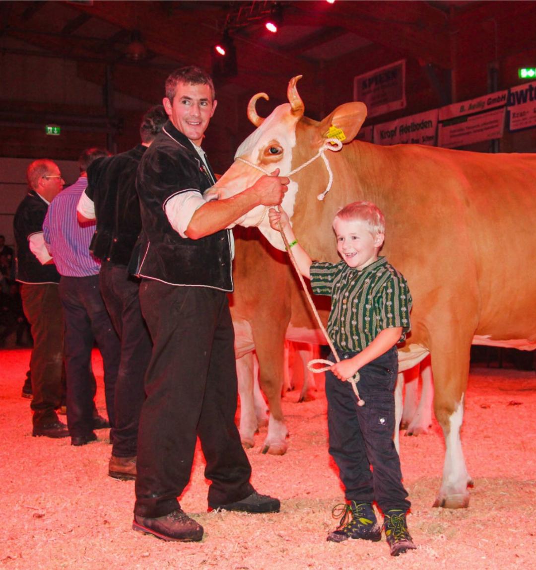 «Ringman» und «Line-up» an der Frutigtaler Eliteschau