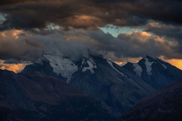 Die Altels vom Niesen aus gesehen. Bild: Simon Schuhmacher