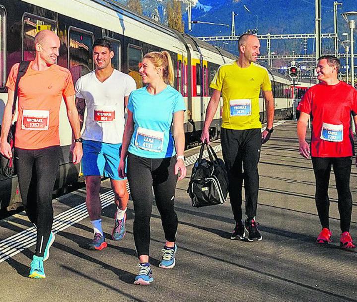 Mit dem Swiss Runners Ticket an Laufveranstaltung