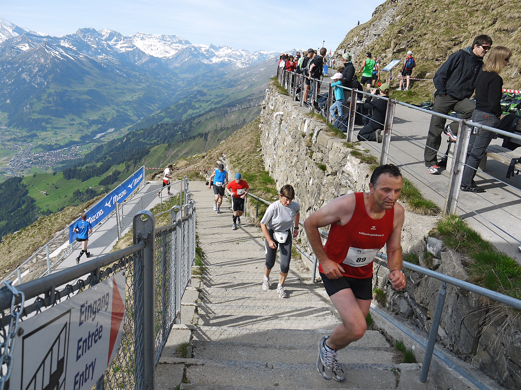 11 674 Treppenstufen bis zum Ziel